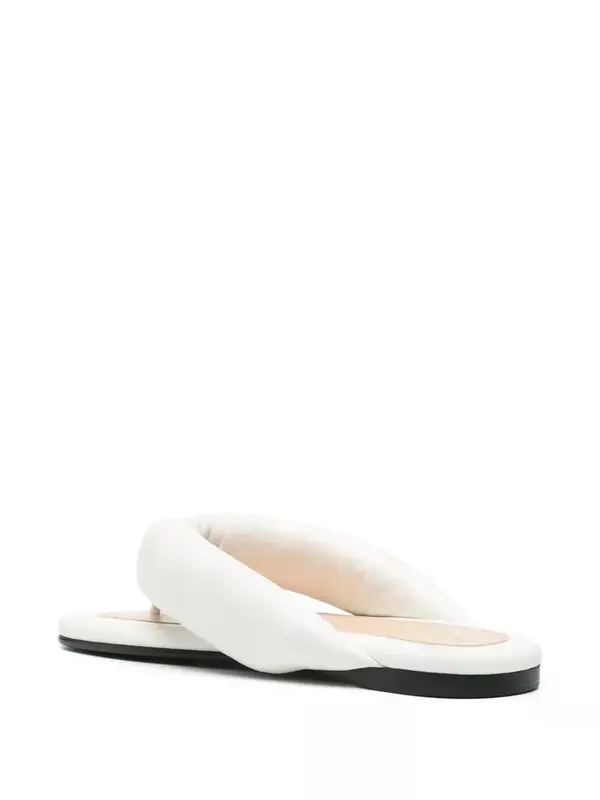 Carven Padded Leather Sandals