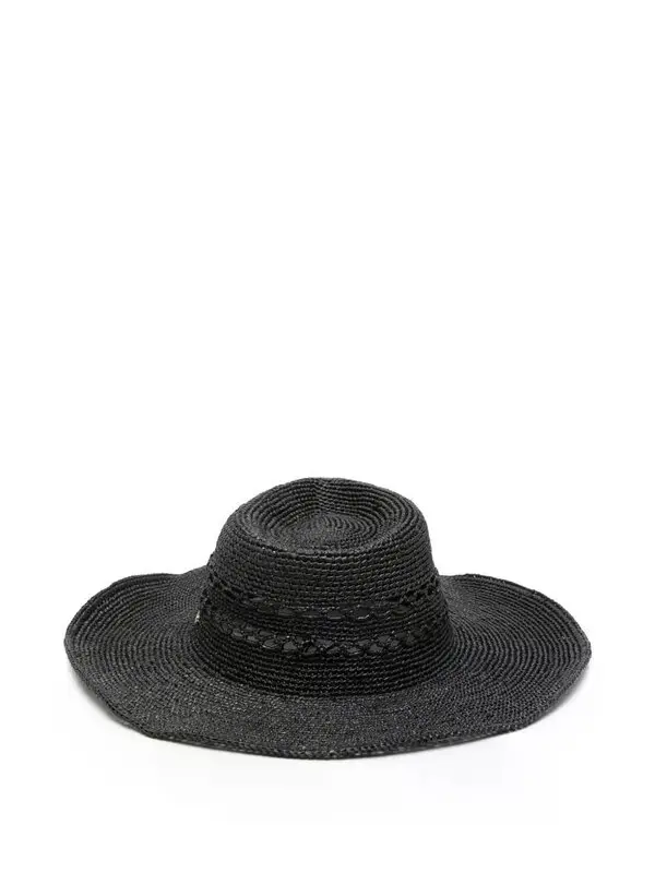 Helen Kaminski Woven Wide-brim Hat