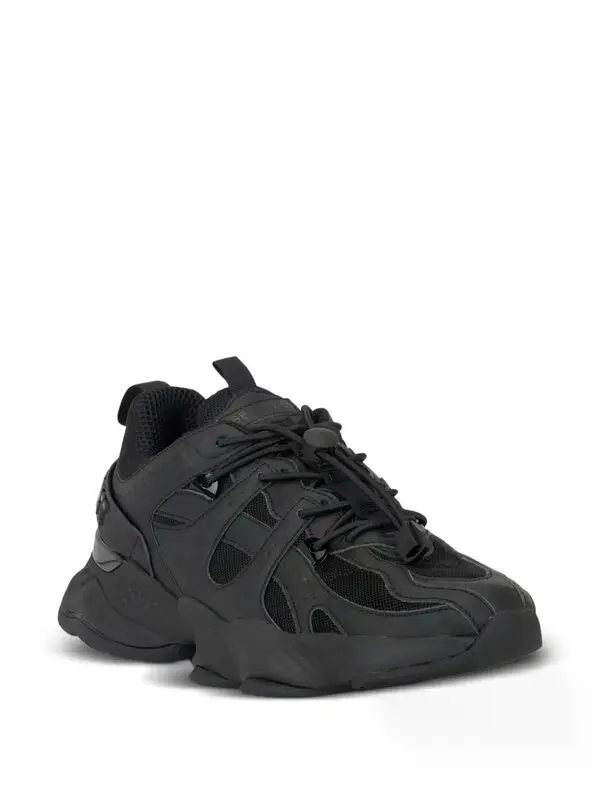 PLEIN SPORT Runner Beast X-01 Panelled Sneakers - Black