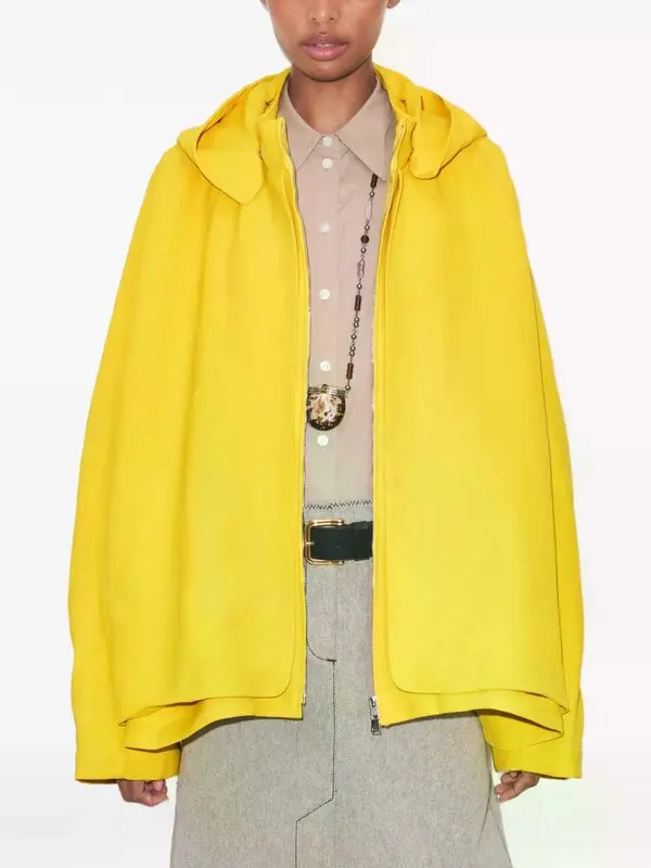 Tory Burch Oversized Waxed Canvas Jacket