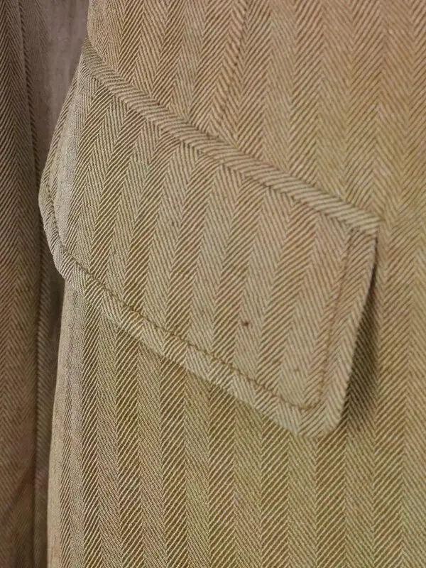 UMA WANG Asymmetric Herringbone Blazer