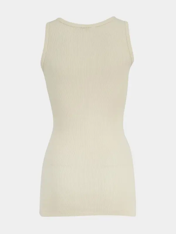 Auralee Organic Rib Tank Top