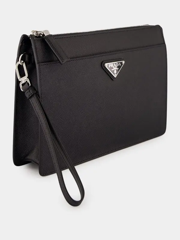Prada Saffiano Leather Pouch