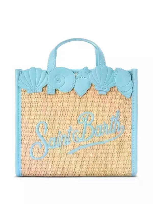 MC2 SAINT BARTH Vivian Satchel Bag - Neutrals