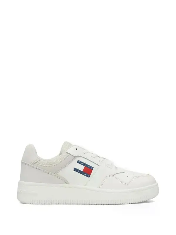 Tommy Hilfiger Logo Patch Sneakers - White