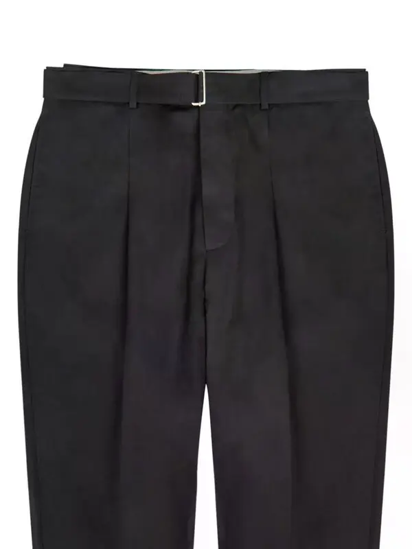 Officine Générale Hugo Buckle Pleated Trousers