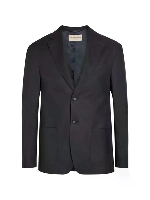 Officine Générale Michel Button Jacket - Grey