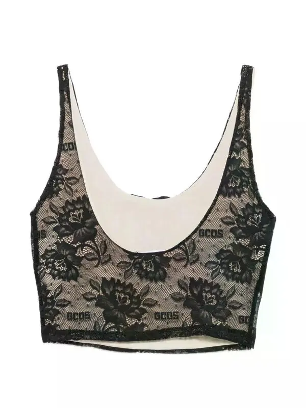 Gcds X Betty Boop Sequin-embellished Lace Top