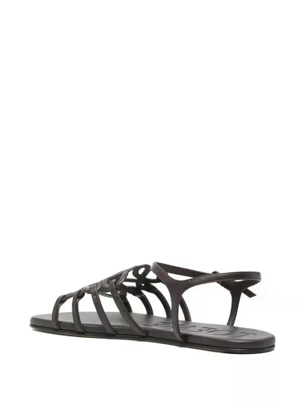 Loewe Anagram Cut-out Sandals