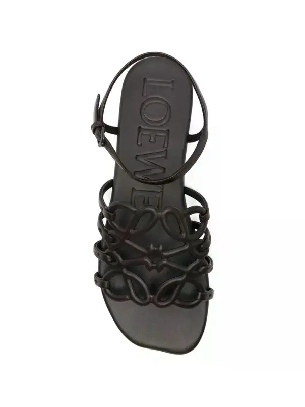 Loewe Anagram Cut-out Sandals