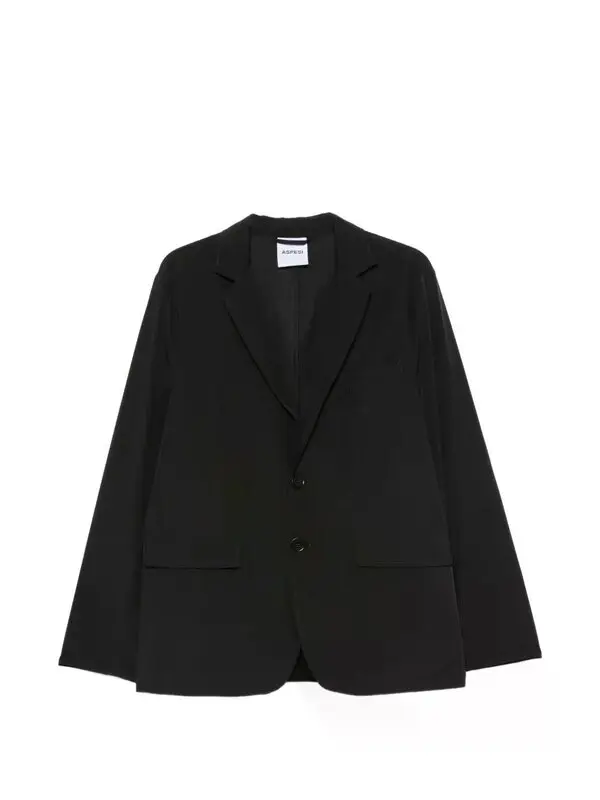 Aspesi Single-breasted Notched-lapels Blazer