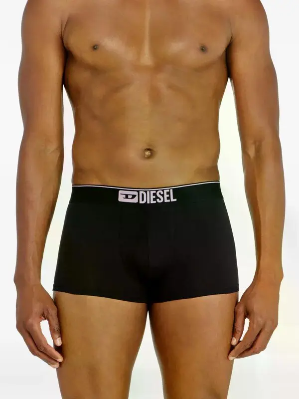 DIESEL® Three-pack Of Plain Boxer Briefs