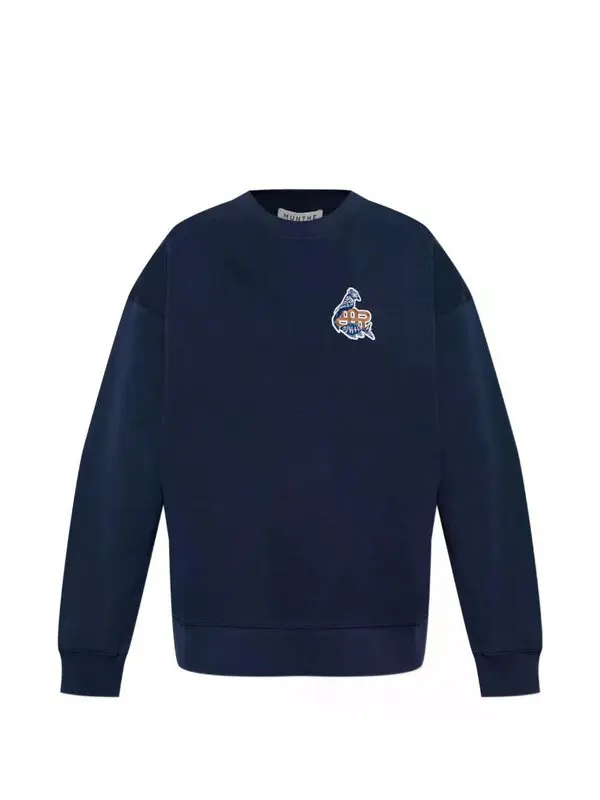 Munthe Embroidered Logo Sweatshirt