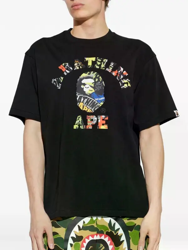 A BATHING APE Logo-print T-shirt