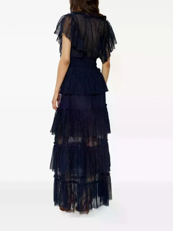 Munthe Noriz Ruffled Tiered Maxi Dress