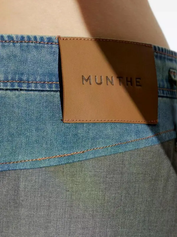 Munthe Panelled Wide Leg Trousers