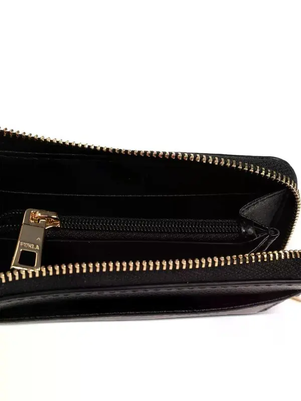 Furla Laura Medium Logo-plaque Wallet - Black
