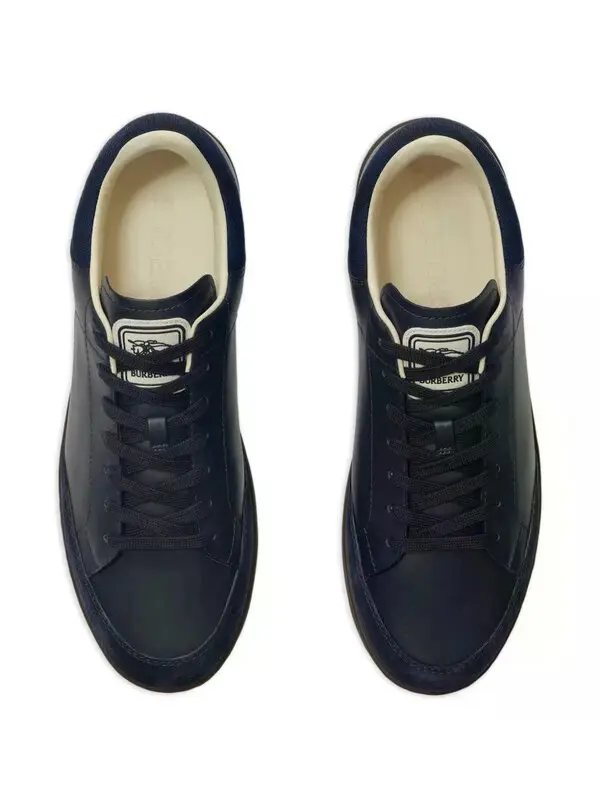 Burberry Leather And Suede Set Sneakers