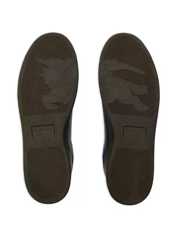 Burberry Leather And Suede Set Sneakers