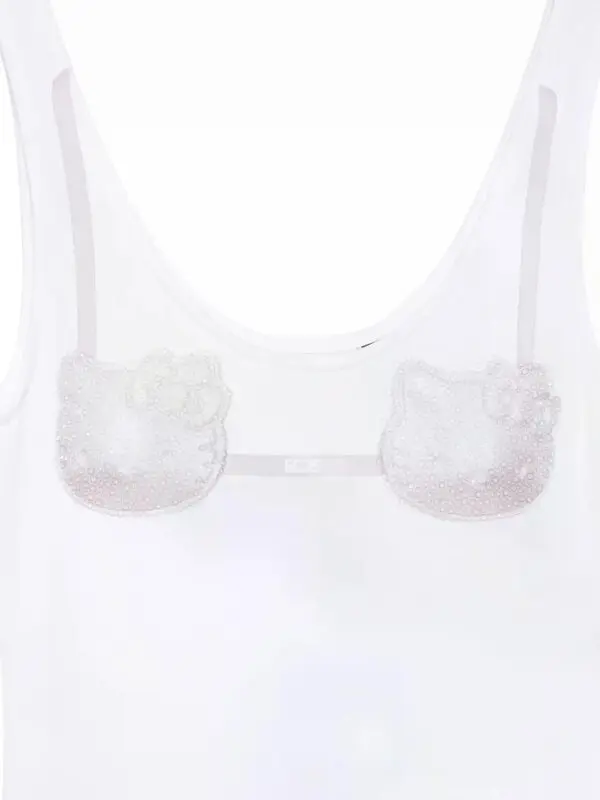 Gcds X Hello Kitty Embellished Mini Dress
