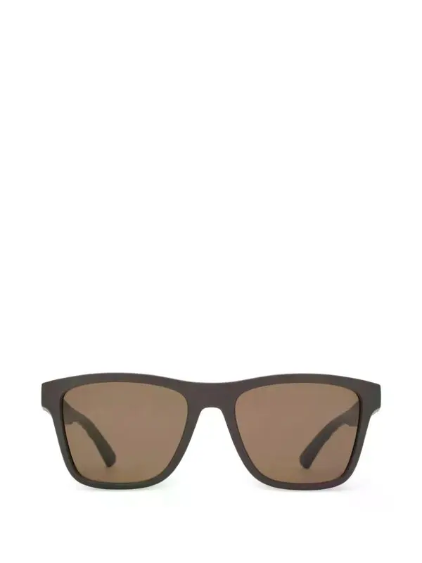 Burberry Textured Check Square Sunglasses
