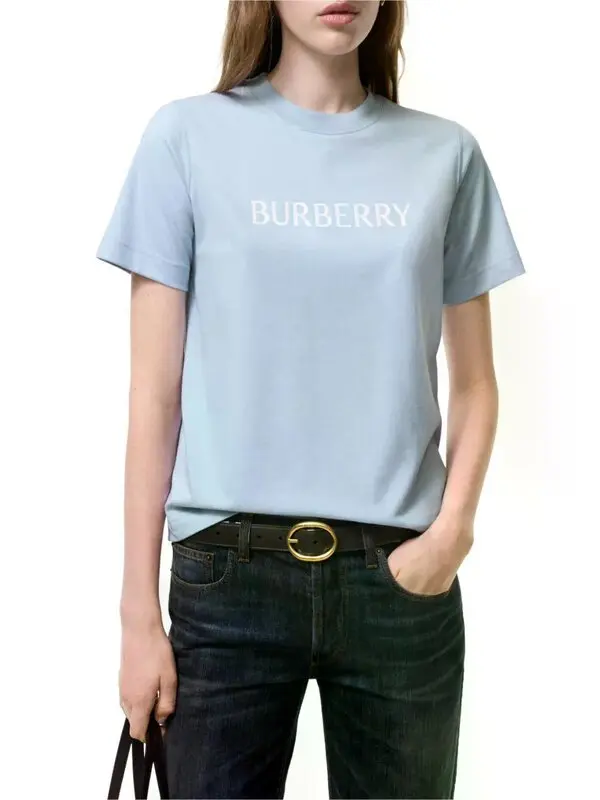 Burberry Logo Cotton T-shirt