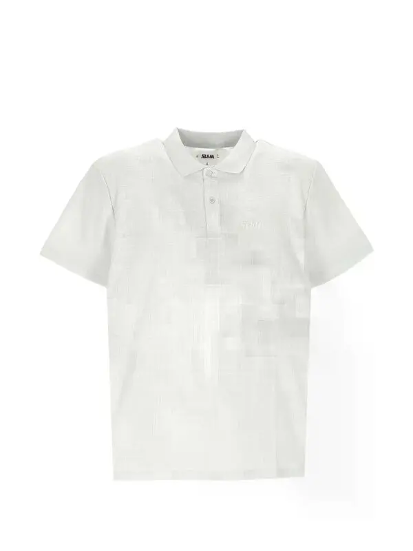 SLAM Logo-embroidered Polo Shirt