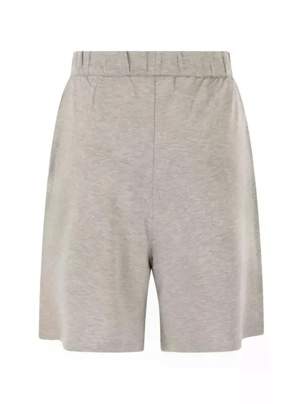 Majestic Filatures Drawstring Waist Jersey Shorts - Grey