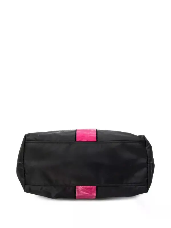 Prada Ricamo Trompe L'oeil Tote Bag