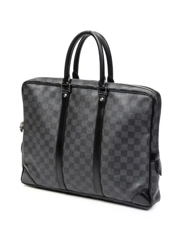 LOUIS VUITTON Porte Documents Voyage Handbag
