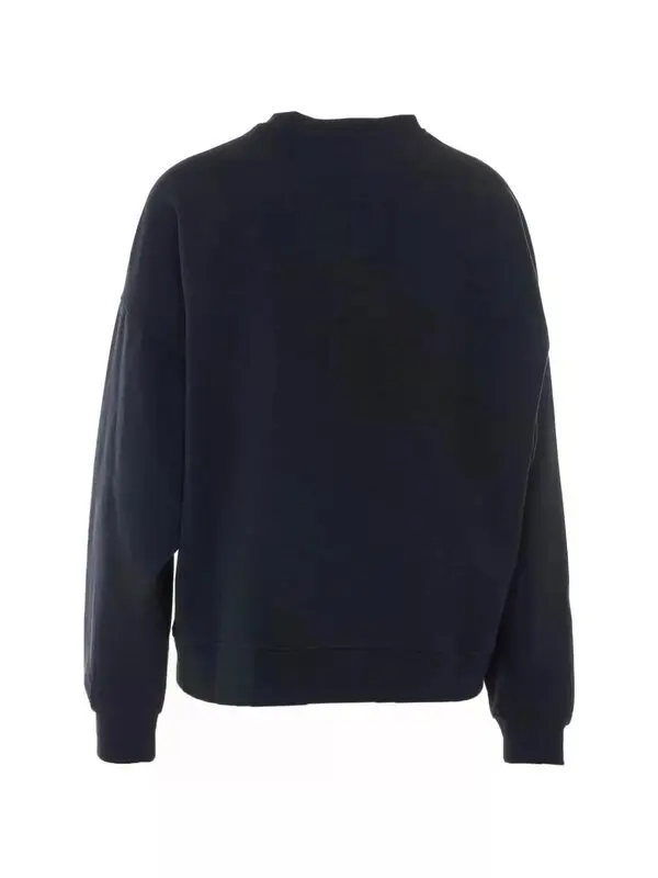 OWN Logo Embroidered Crew Neck Sweatshirt