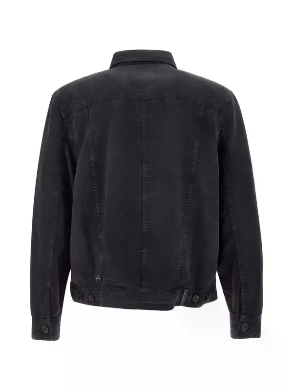 Paul Smith Rider Button-up Jacket - Black