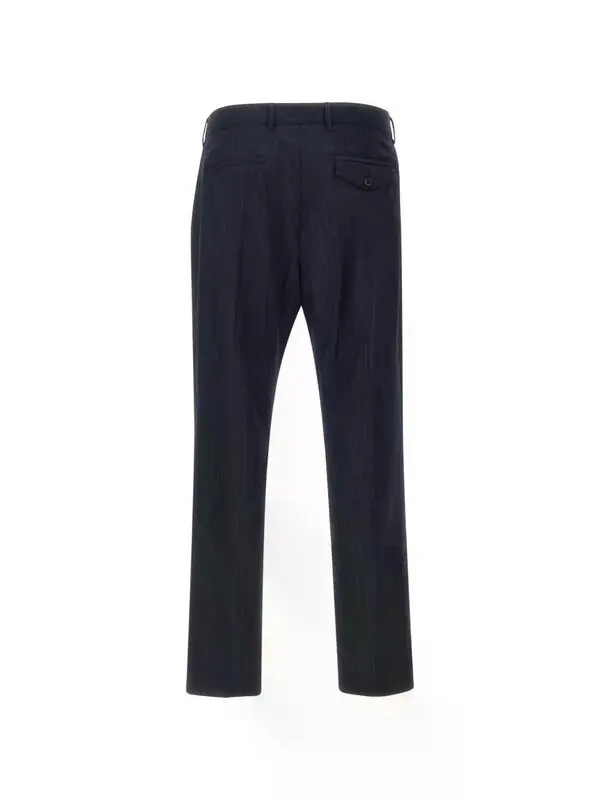 Paul Smith Pinstripe Pleated Trousers