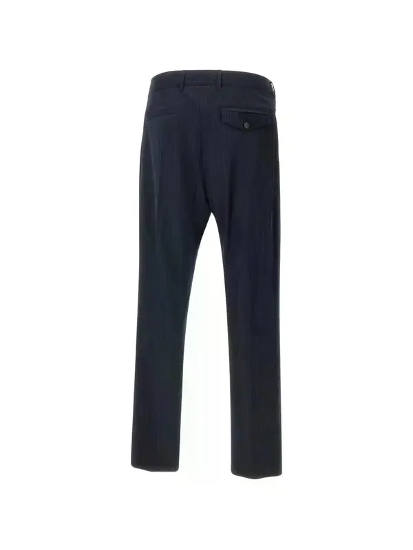 Paul Smith Pinstripe Pleated Trousers