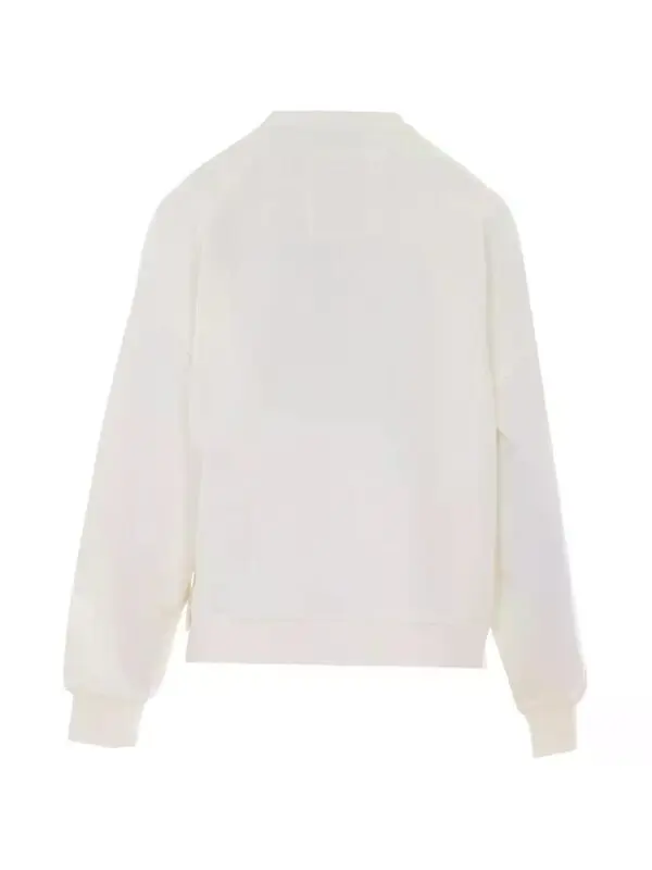 OWN Logo Embroidered Sweatshirt - White