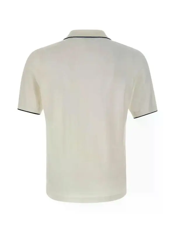 KANGRA Contrast-piping T-shirt