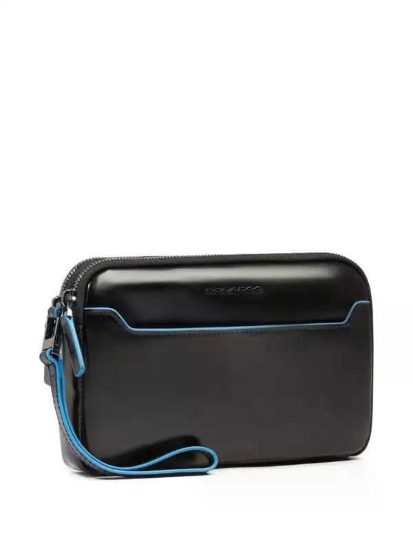PIQUADRO Leather Clutch Bag
