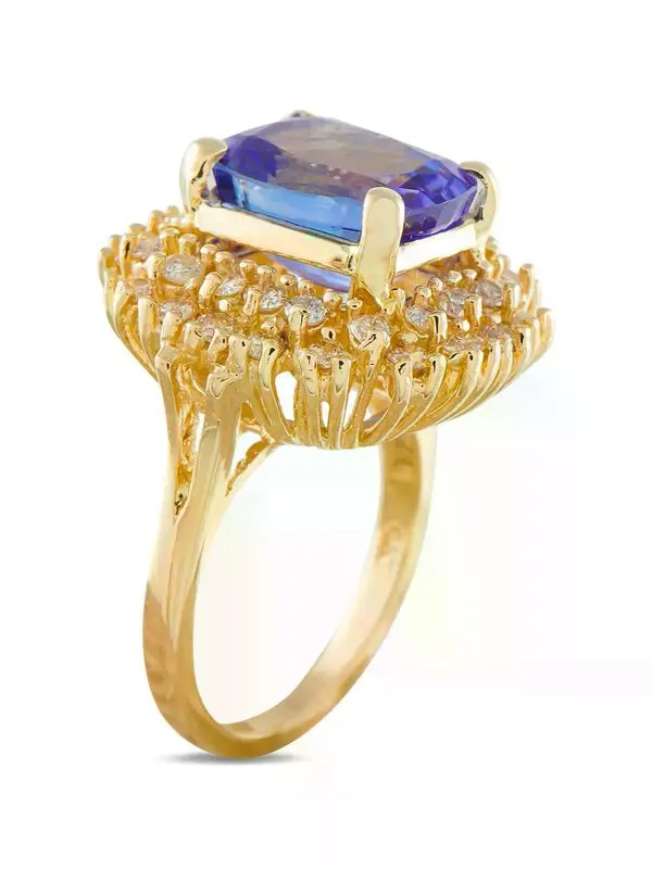 LB EXCLUSIVE Tanzanite And Diamond Ring