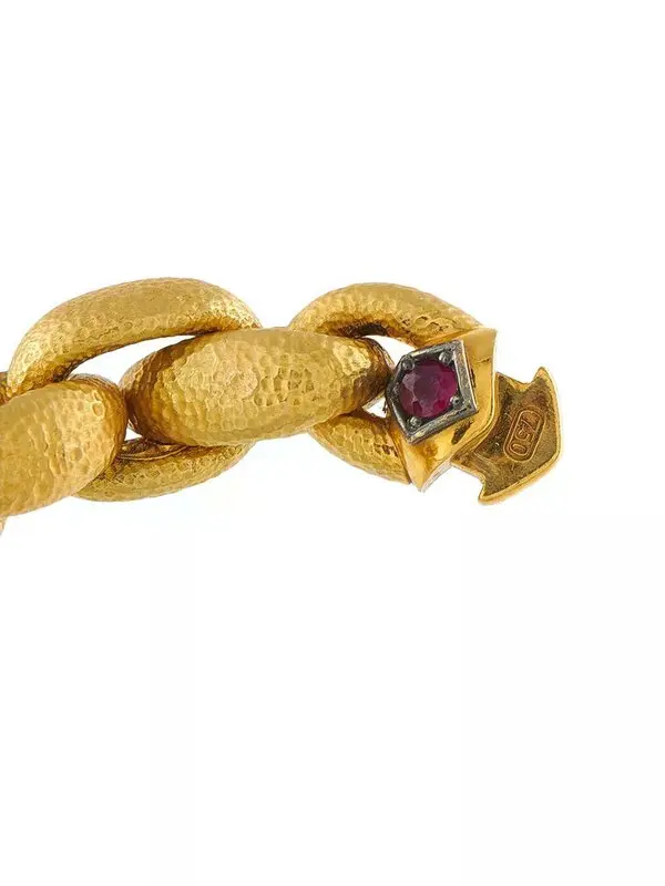 Konstantino 18k Yellow Diamond And Ruby Bracelet