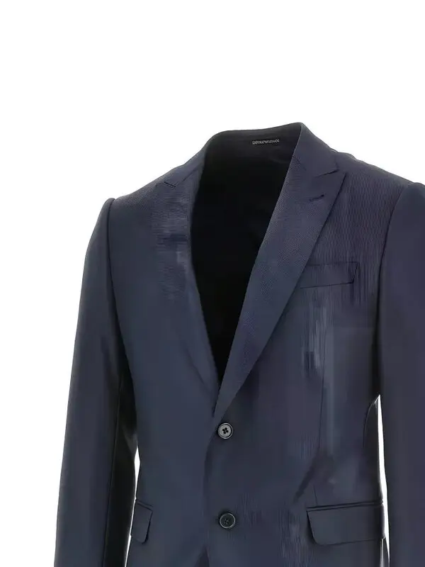 Emporio Armani Single-breasted Wool Suit