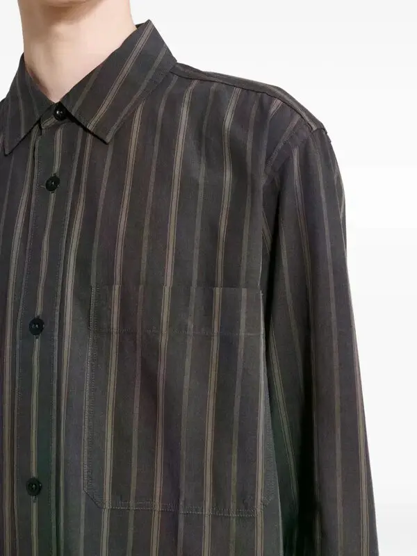 MARGARET HOWELL Basic Striped Shirt