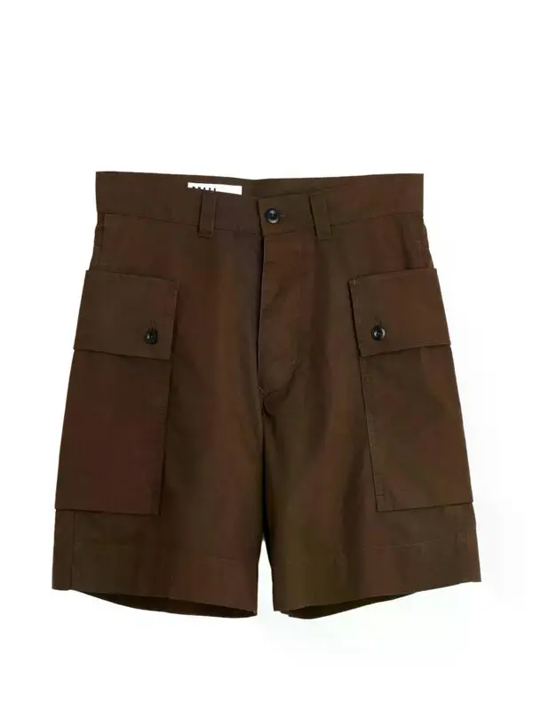 MARGARET HOWELL Cargo Shorts - Brown