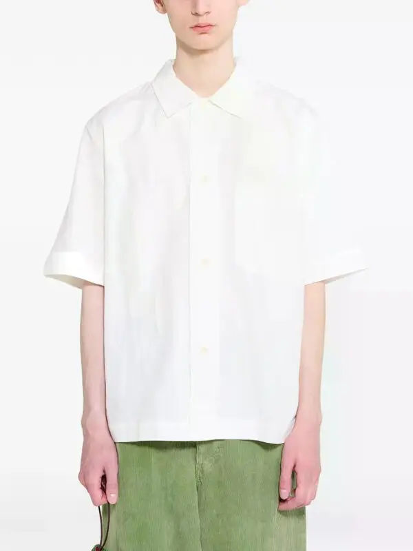 MARGARET HOWELL Pj Short-sleeve Shirt - White