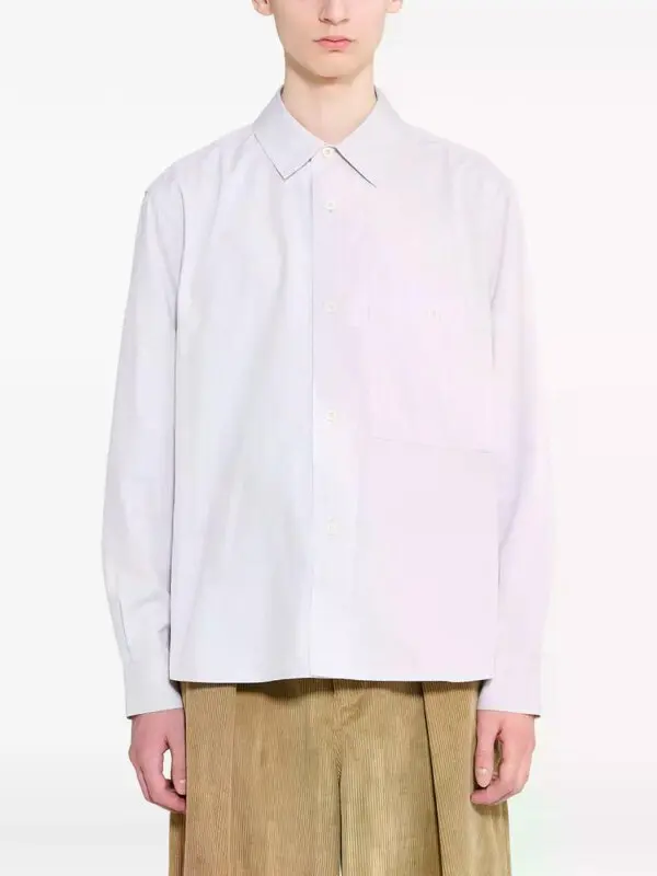 MARGARET HOWELL Overall Shirt - Purple