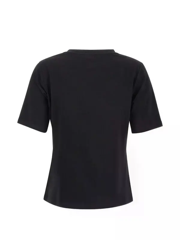 ELENA MIRÒ Embossed Logo Jersey T-shirt