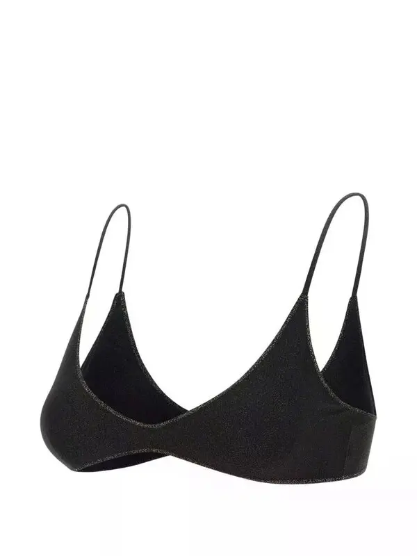 MC2 SAINT BARTH Paloma Lurex Bikini Top