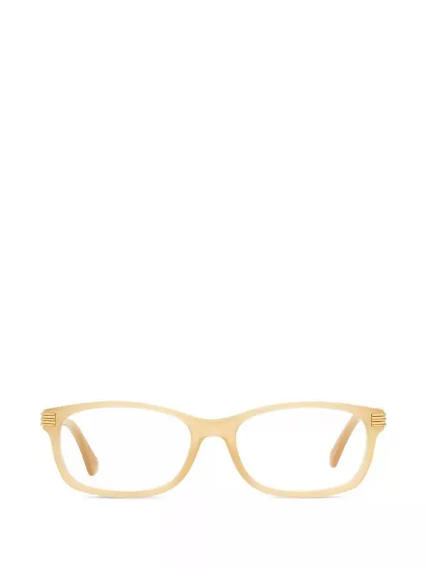 JIMMY CHOO Rectangle-frame Glasses