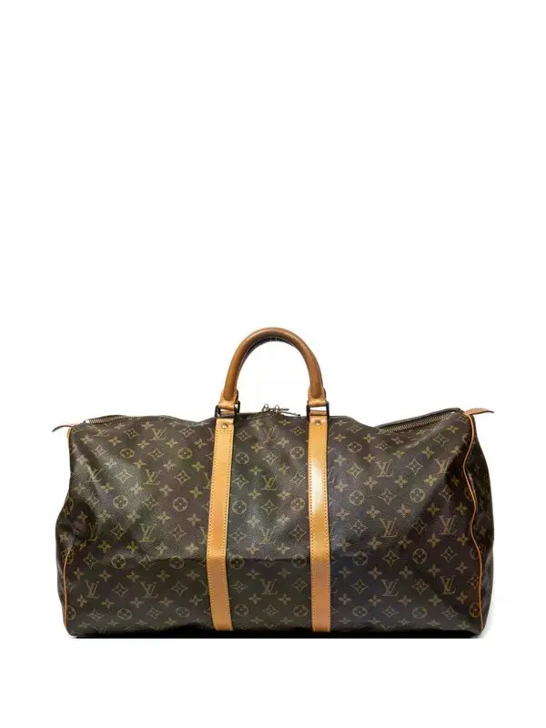 LOUIS VUITTON Keepall 55 Monogram Travel Bag
