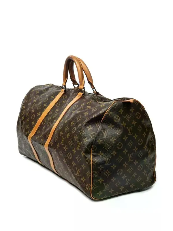 LOUIS VUITTON Keepall 55 Monogram Travel Bag
