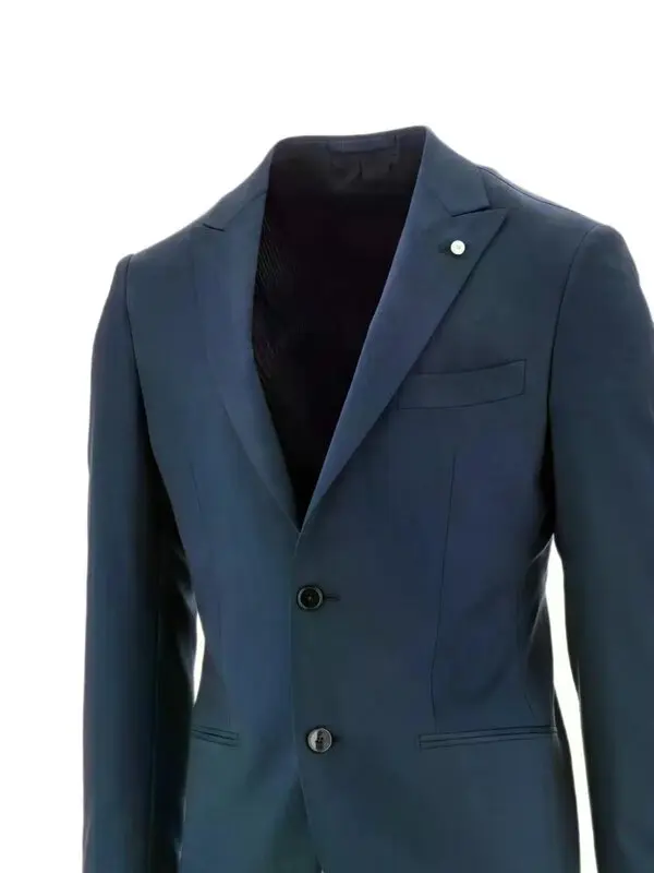 LUIGI BIANCHI Single-breasted Wool Suit